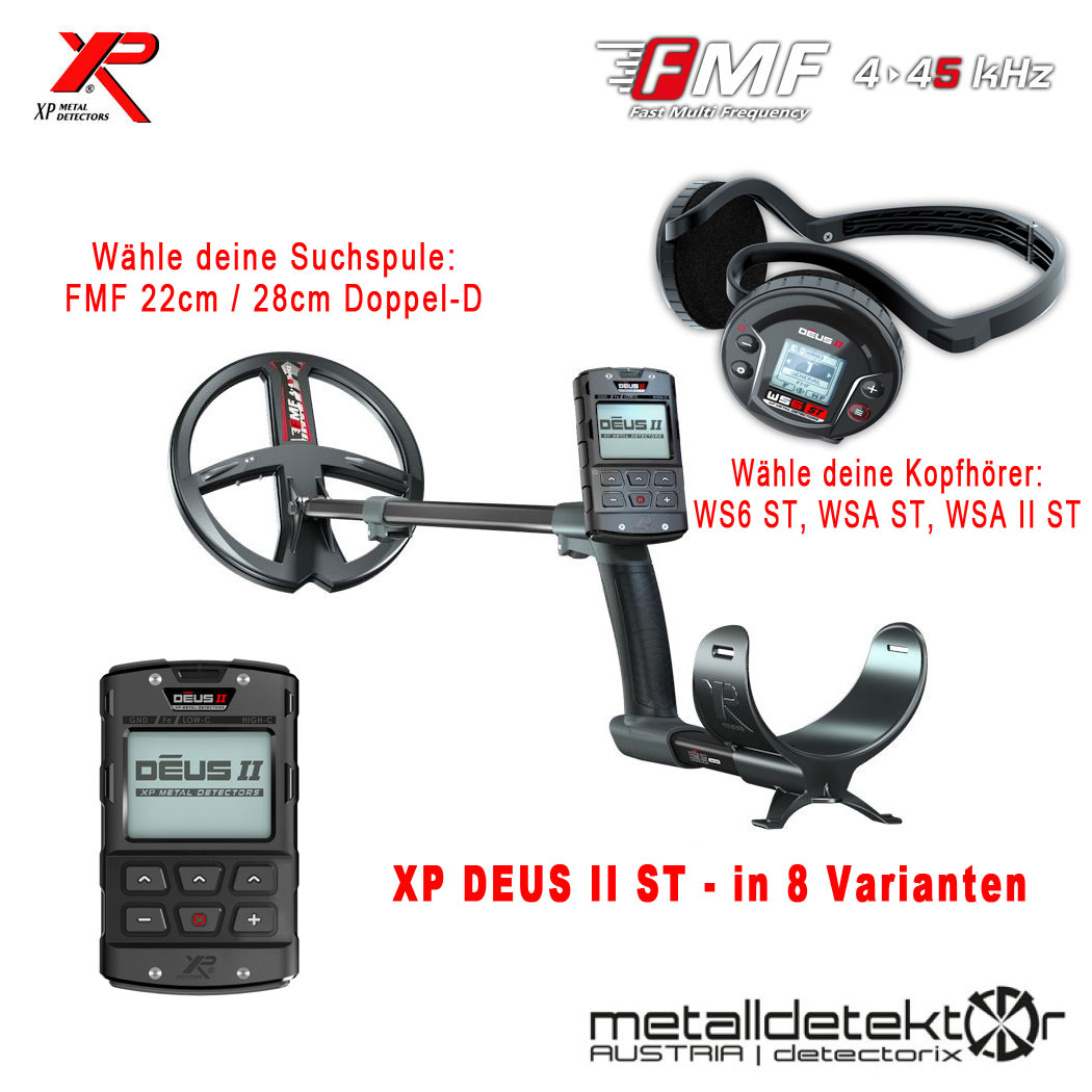 XP DEUS II FMF Stereo | detectorix
